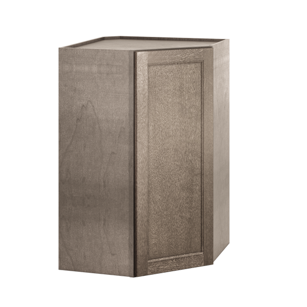 Milan Slate Diagonal Corner Kitchen Cabinet 27x42x15 - AAADistributor