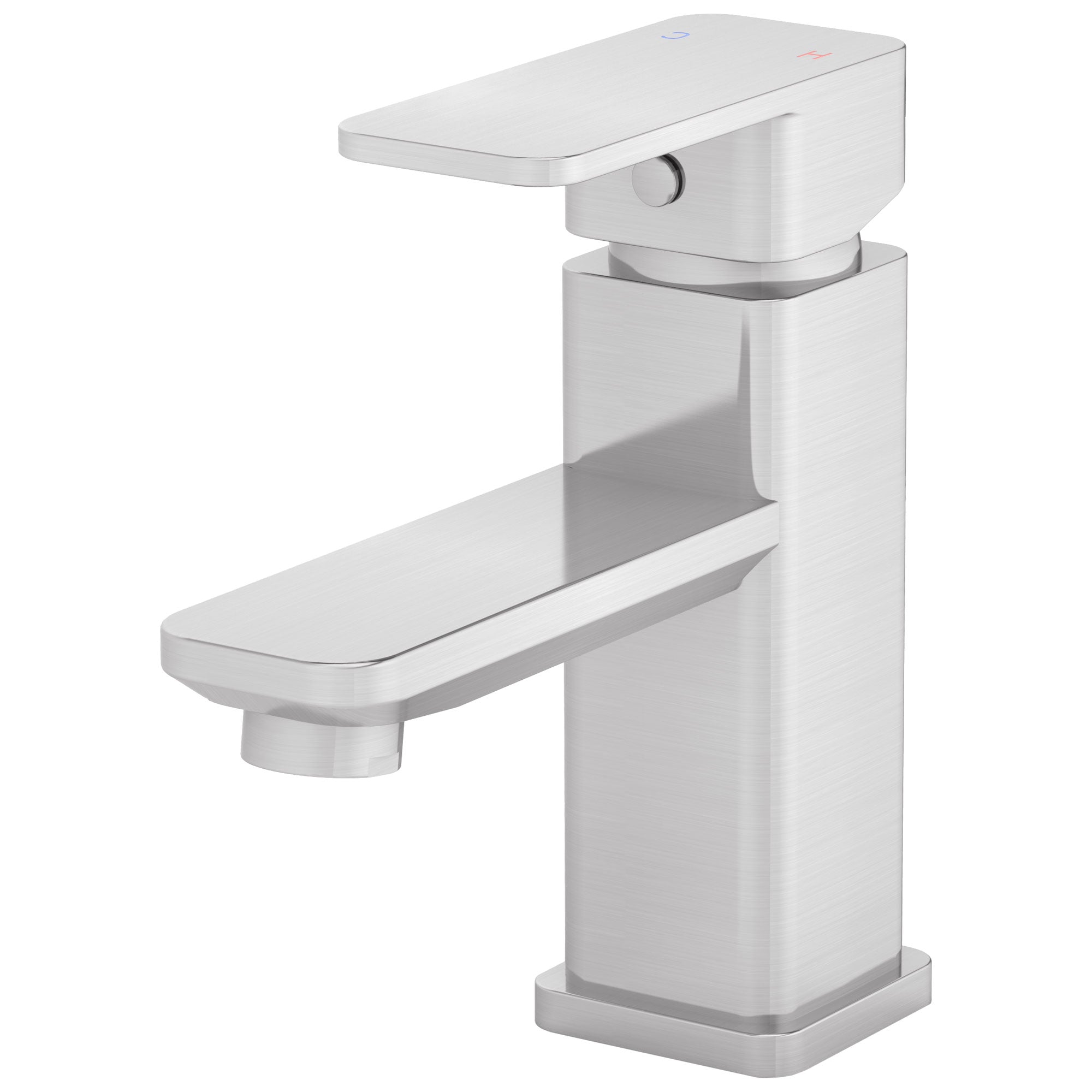 Brushed Nickel Bathroom Faucet Modern Water-Efficient Design